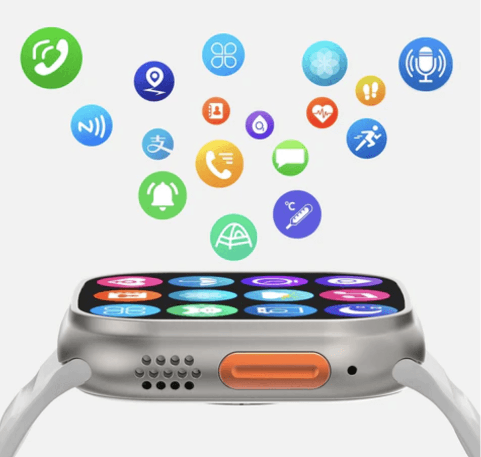 Reloj inteligente Z8 Ultra Max Serie 8 49mm (Naranja)